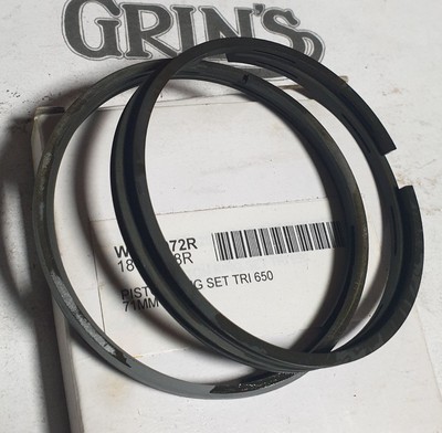 TRIUMPH Piston Ring Set 650 +80, 71mm, 97072R, R11050/80 | eBay