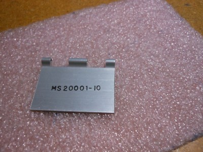 AIRCRAFT HINGE INC HINGE # MS20001-201 NSN: 5340-00-116-6074 # MS20001 ...