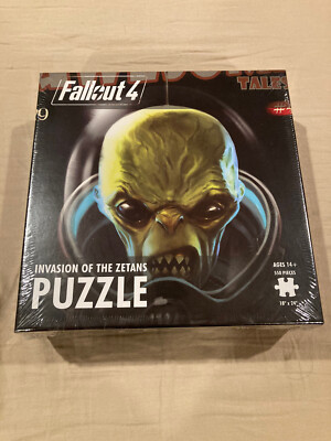 Thinkgeek Bethesda Fallout 4 Invasion Of The Zetans Puzzle 550 Pieces ...
