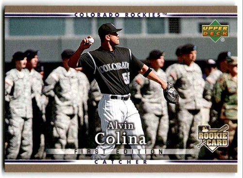 2007 Upper Deck First Edition Alvin Colina Rookie Baseball Cards #16 | eBay