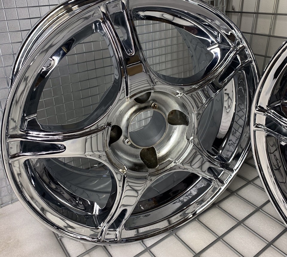 Harley LEAMAN TRIKE TRI GLIDE REAR Chrome Wheels 2000 -08 15”x7” Rims ...