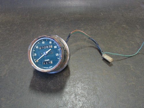 VINTAGE NIPPON SEIKI SPEEDOMETER 130 MPH RAT BIKE | eBay