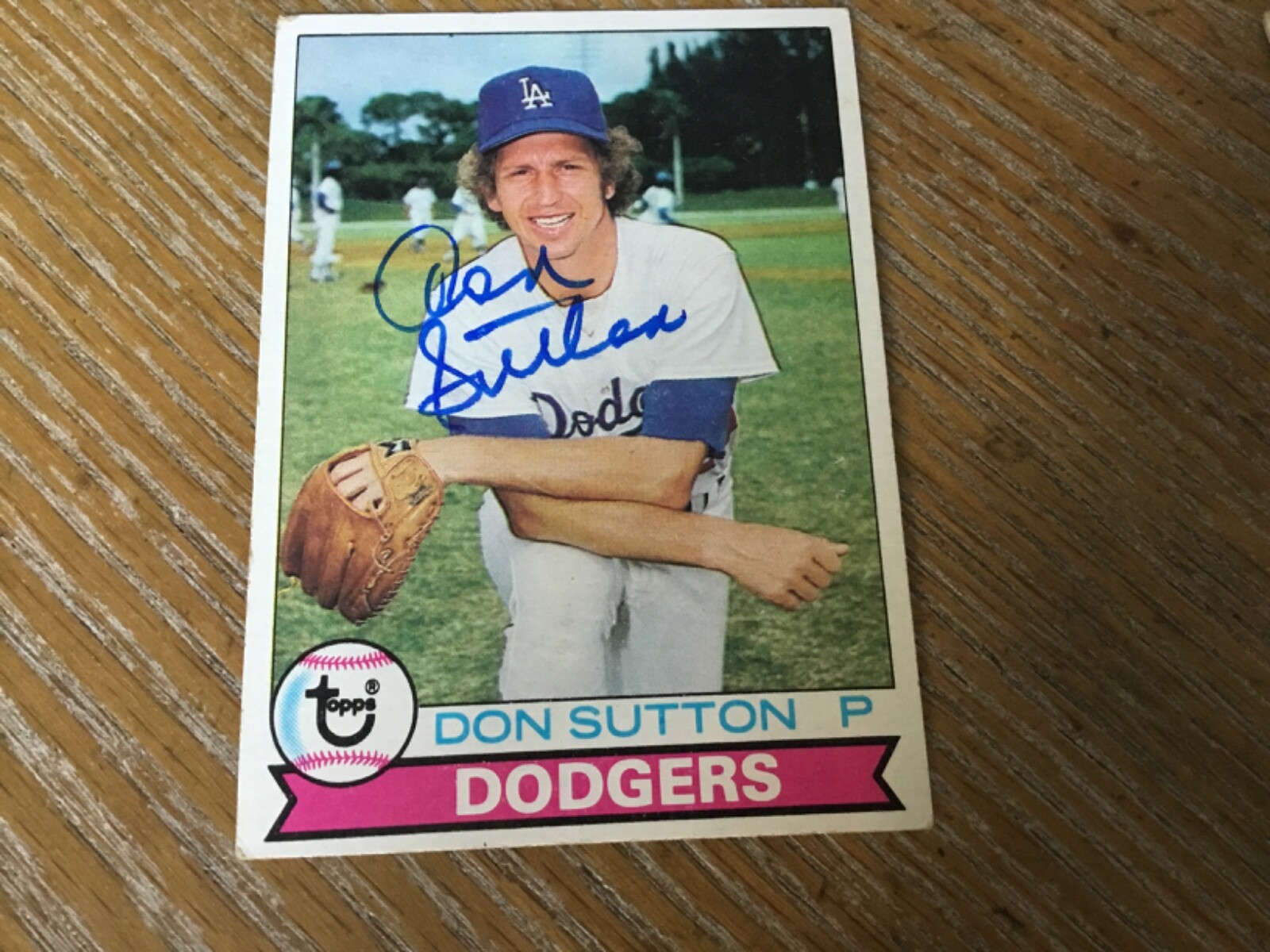 Autographed 1979 Topps Don Sutton HOF. #E-1 | eBay