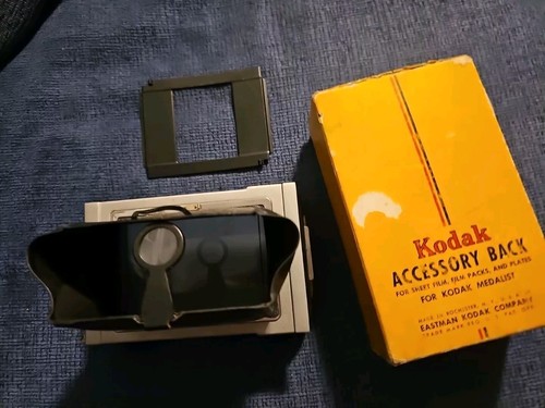 Kodak Medalist Accesory Back Box | eBay