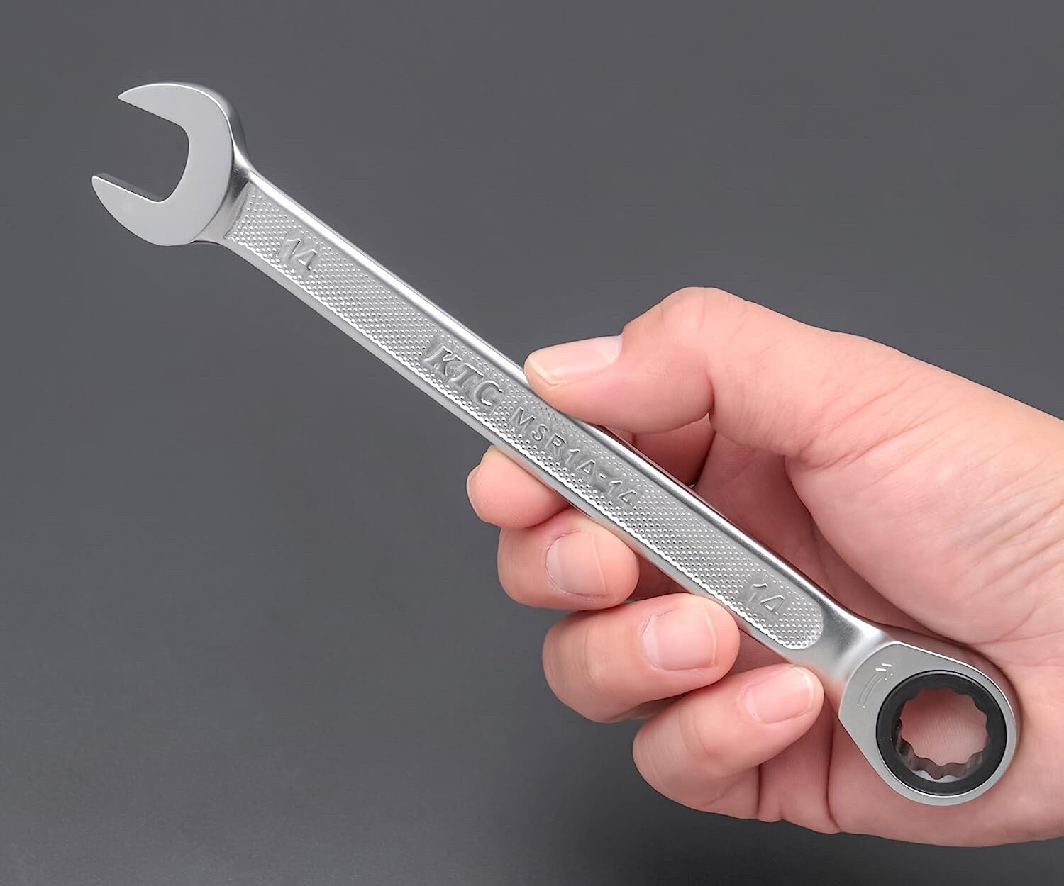 KTC Ratchet Combination Wrench Set 8-17mm (straight type) with Adapter ...