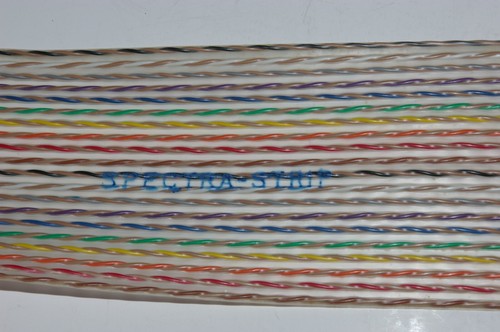 20" Spectra Strip Twist N Flat 40 Conductor Planar Ribbon Cable 455-249 ...