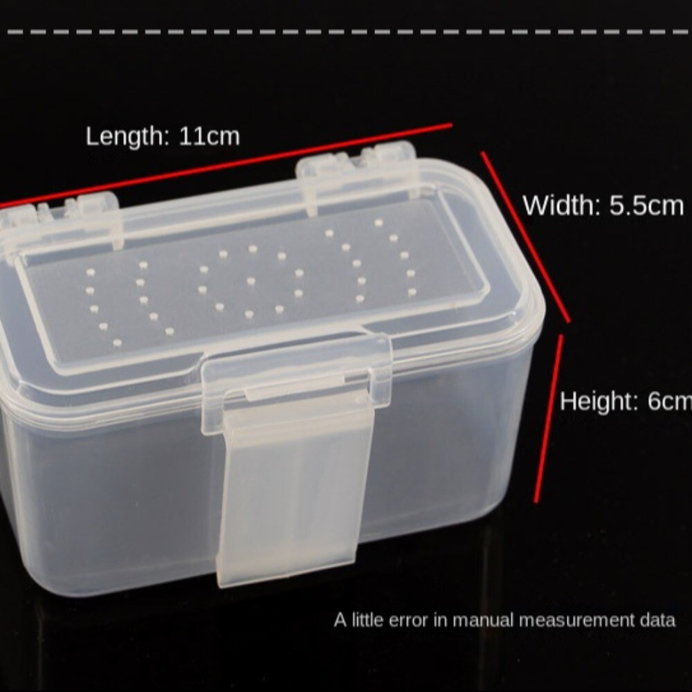 Live Bait Red Worm Boxes Waist Fishing lure Storage Case Earthworm Box ...