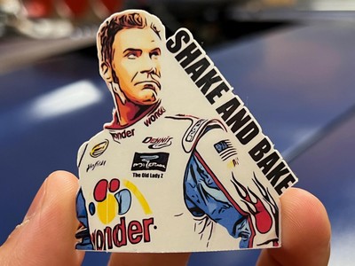 Shake and Bake (Ricky Bobby) sticker, Talladega Nights | eBay