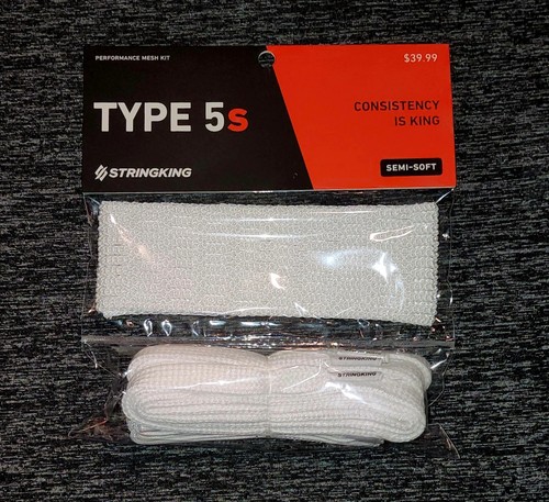 🥍 LOT OF 4🥍 STRINGKING TYPE 5S PERFORMANCE MESH KITS Semi-Soft Lax ...