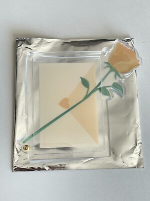 Fukuya Photo Card Frame Rose Love letter - Orange | eBay