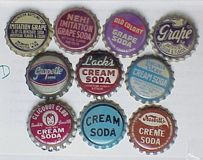 Cream Soda Bottle Cap - Cork - (PCC) - 9D9 | eBay