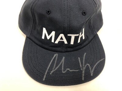Official Signed Andrew Yang MATH Hat | eBay