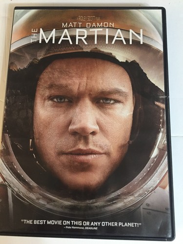 The Martian Matt Damon DVD Ships Free Same Day With Tracking | eBay
