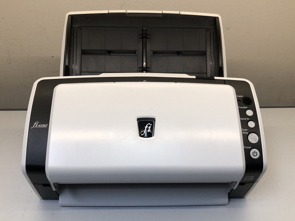 Fujitsu FI-6130Z High Speed Bulk Color Document Scanner Bundle AC, USB ...