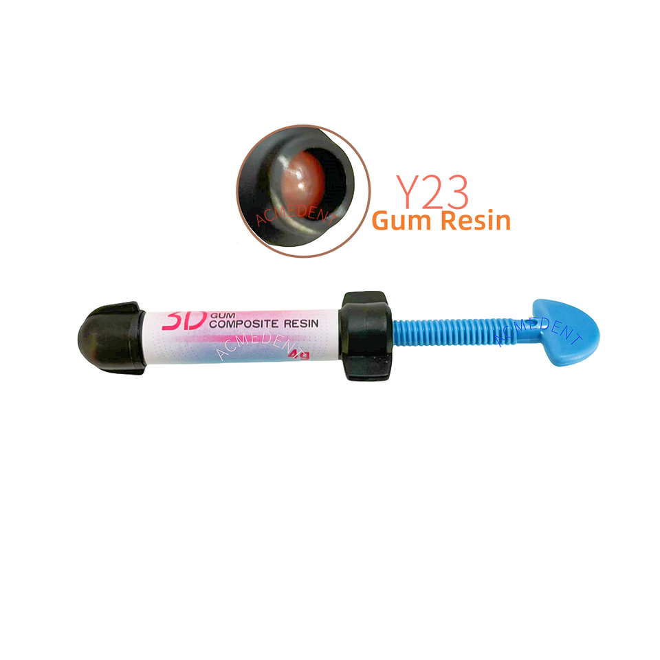 Pink Resin Dental Beauty Gum Composite Syringe Gingiva Recession ...