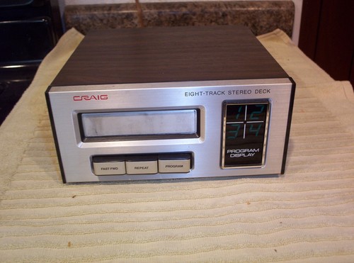 VINTAGE CRAIG H240 EIGHT TRACK TAPE PLAYER | eBay