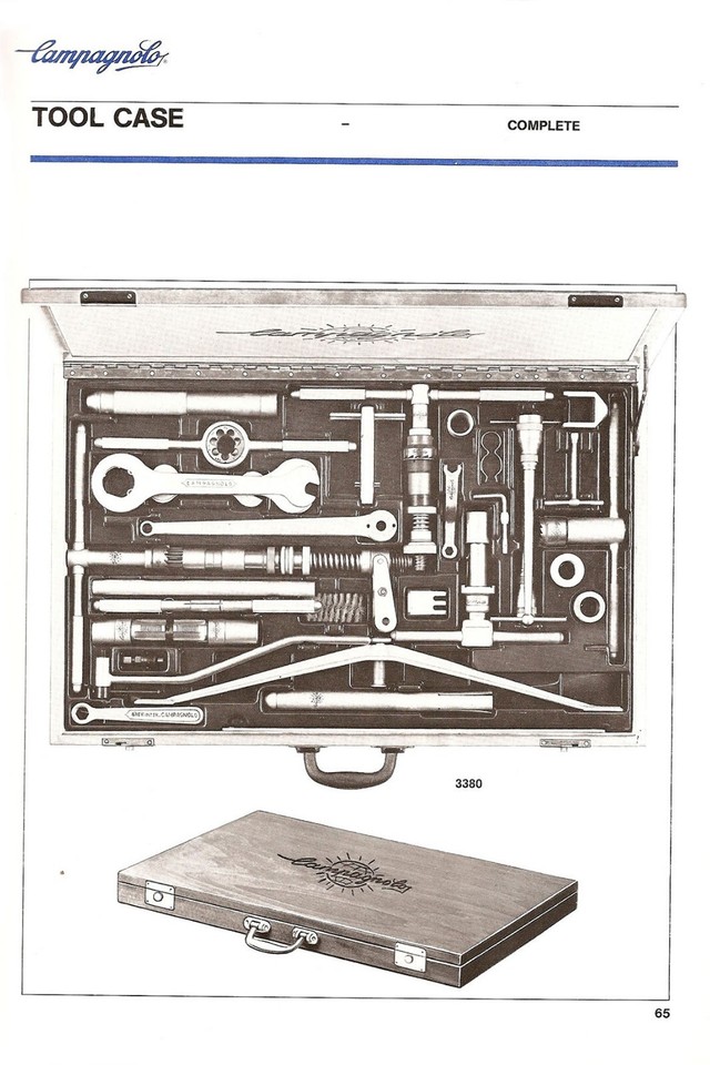 campagnolo wooden master box mechanics tool case vintage eroica made in ...