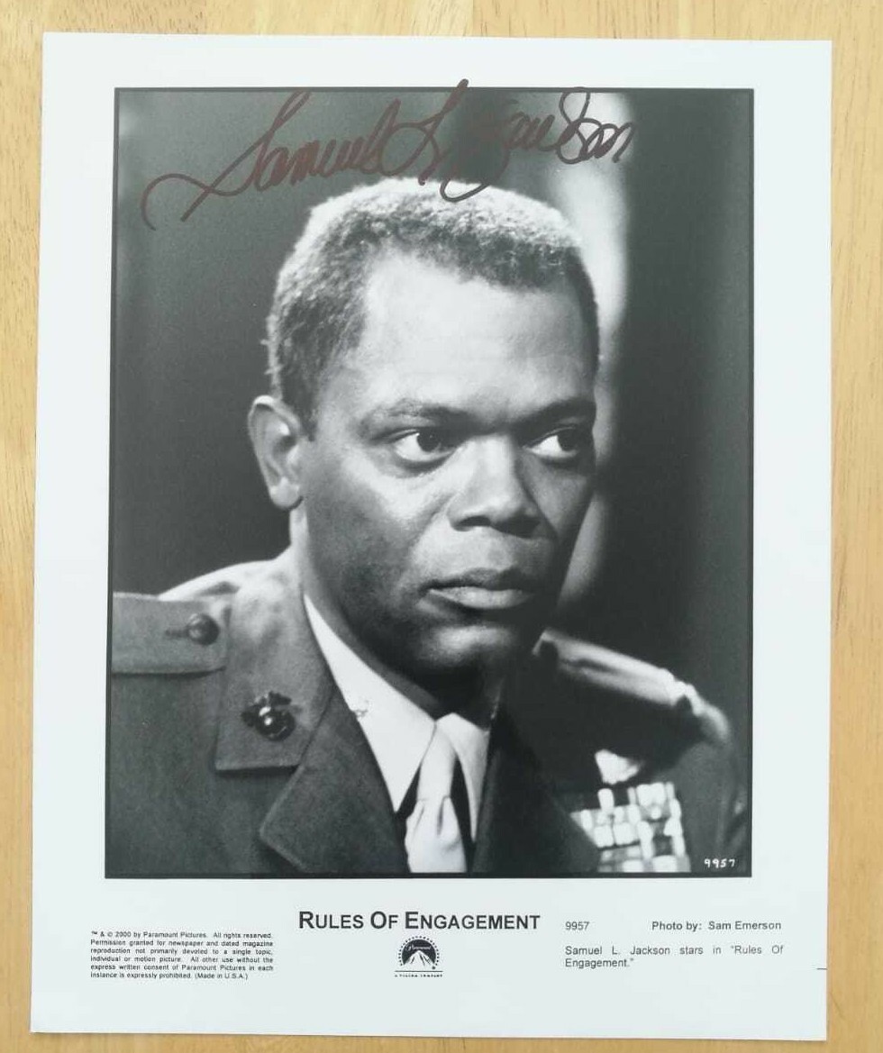 Autograph Autógrafo Original SAMUEL L JACKSON 8x10 | eBay