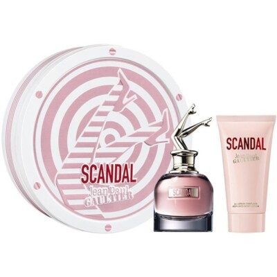 JPG SCANDAL 2 PC GIFT SET FOR WOMEN - 1.7 OZ EDP + 2.5 OZ BODY LOTION ...