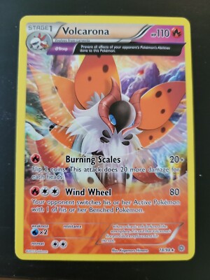 Pokemon TCG Card 2015 Ancient Origins - Volcarona 18/98 | eBay