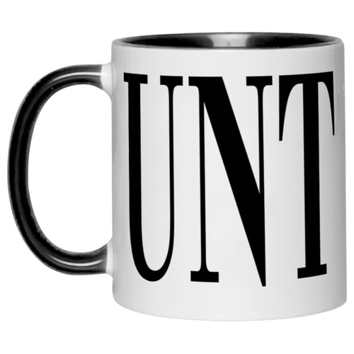 Unt Mug With C Handle Funny Novelty Coffee Tea Cup Rude Naughty + Free ...