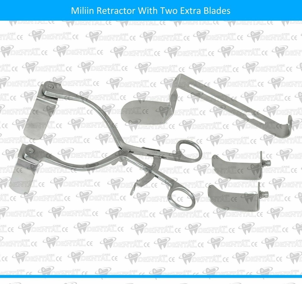 Écarteur de vessie de prostatectomie Millin deux instruments chirurgicaux à... | eBay