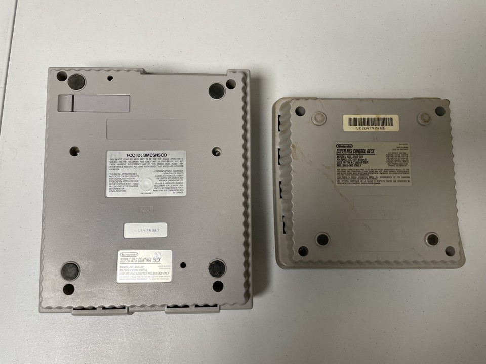 Super Nintendo Original and Junior SNES Lot - For Parts or Repair ...