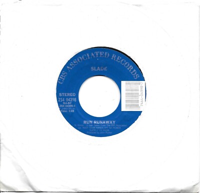 SLADE Run Runaway / Don't Tame A Hurricane 45 from 1984 | eBay