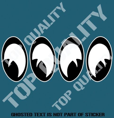 COOL EYES HOT ROD Decal Sticker for Mancave Rat Rod Retro Vintage USA ...