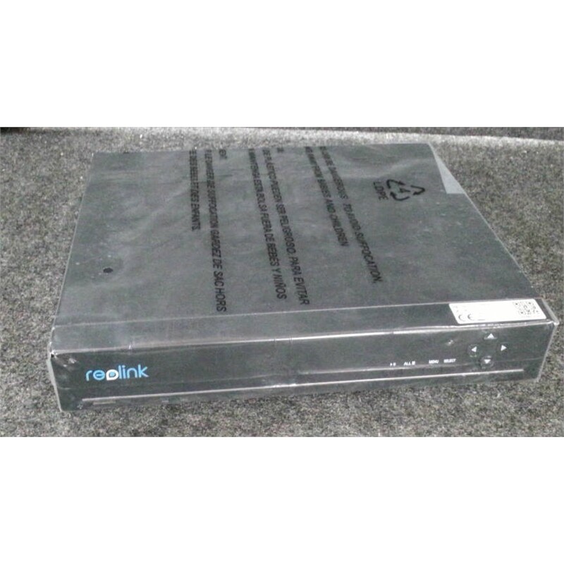 Reolink RLN8-410 8 Channel PoE NVR 2TB Black Manufacturer Repaired ...