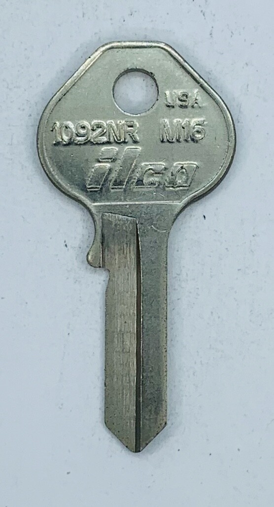 Lots of M16 1092NR MAS-9D M27 Key Blanks For Master Padlock 27K Keyway ...
