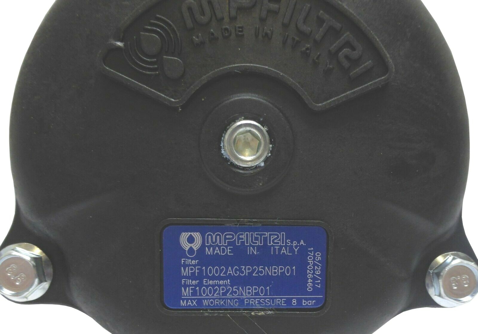 MPF-100-2-A-G3-P25-N-B-P01 MP Filtri Rücklauffilter Tankeinbau return ...