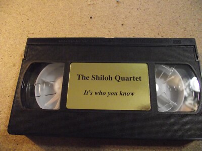 The Shiloh Quartet @ Jones Theater Dallas TX (VHS 2000) IT'S WHO YOU ...