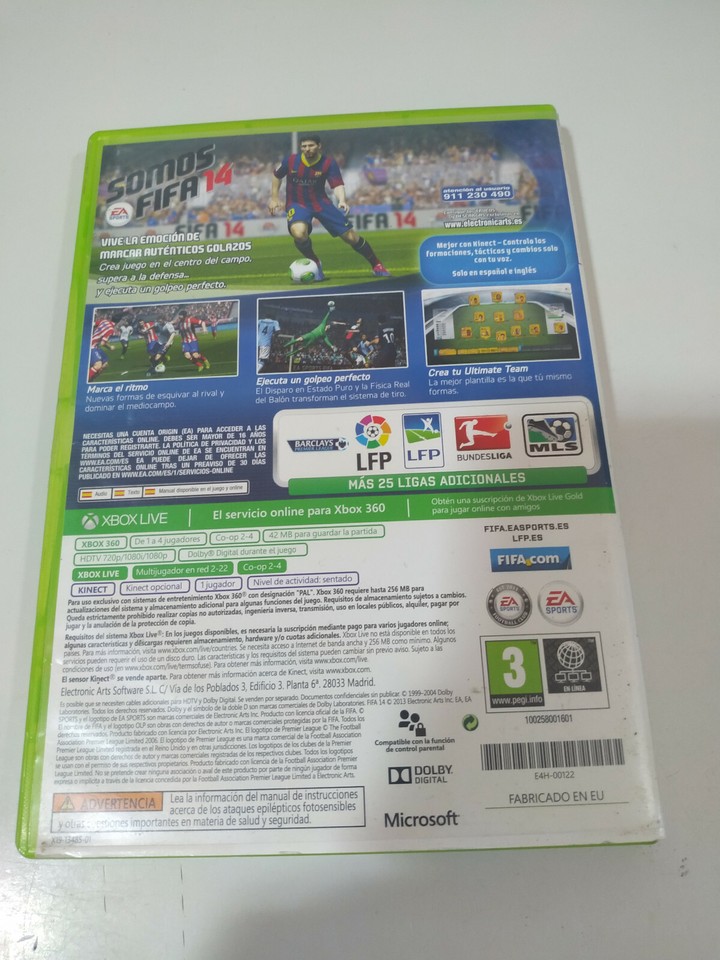 FIFA 14 EA SPORTS Messi - Juego Xbox 360 Edition Spain PAL ...