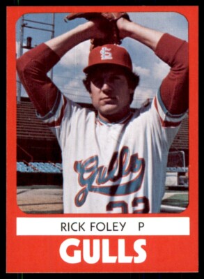 1980 TCMA Minor League Rick Foley Salt Lake City Gulls #15 | eBay