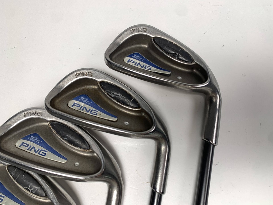 Ping G2 EZ Iron Set 7-PW+GW White Dot 3* Up TFC 100 Soft Regular Senior ...