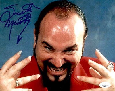 Sinister Minister Signed ECW 8x10 Photo TNA Father James Mitchell WCW ...