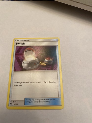 POKEMON Trading Card Trainer Switch 67/73 | eBay