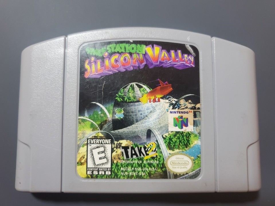 Space Station Silicon Valley (Nintendo 64 N64, 1998) Authentic Game ...