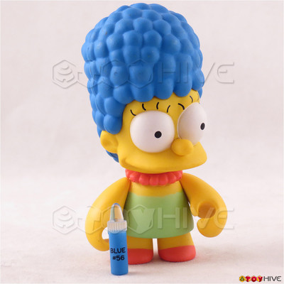 Kidrobot - The Simpsons series 1 - Marge blue hair dye 3-inch vinyl ...