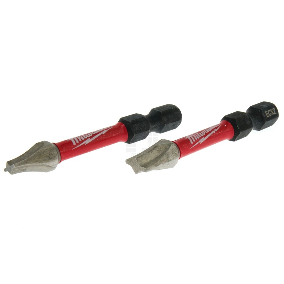 Milwaukee Tool 48-32-4443 SHOCKWAVE Impact Duty #1 & #2 ECX Bit Set | eBay