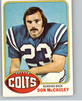 1976 Topps Football #328 Don McCauley - Baltimore Colts (VG or better ...