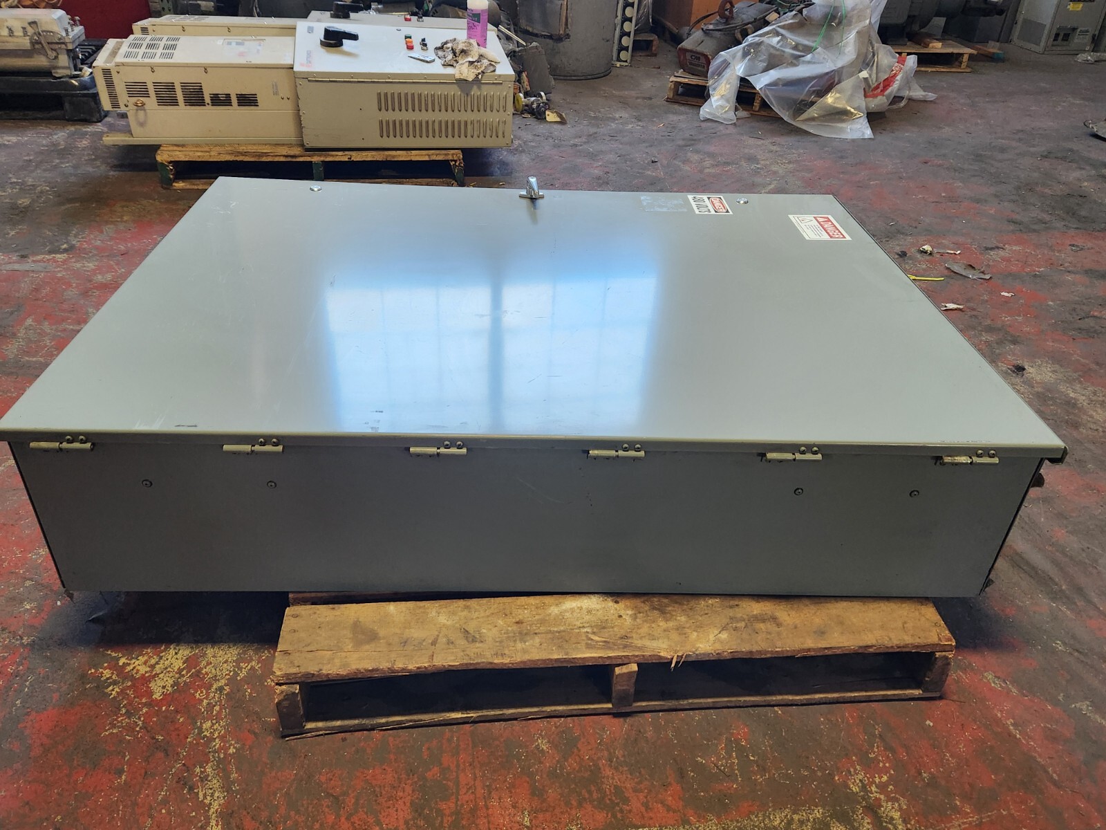 😎 SQUARE D 800 AMP MAIN BREAKER I-LINE PANELBOARD 600 VAC 24 CIRCUIT ...