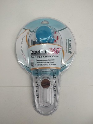 TrueCut 360 Precision Circle Cutter Quilting Sewing Fabric Tool 2-12in ...