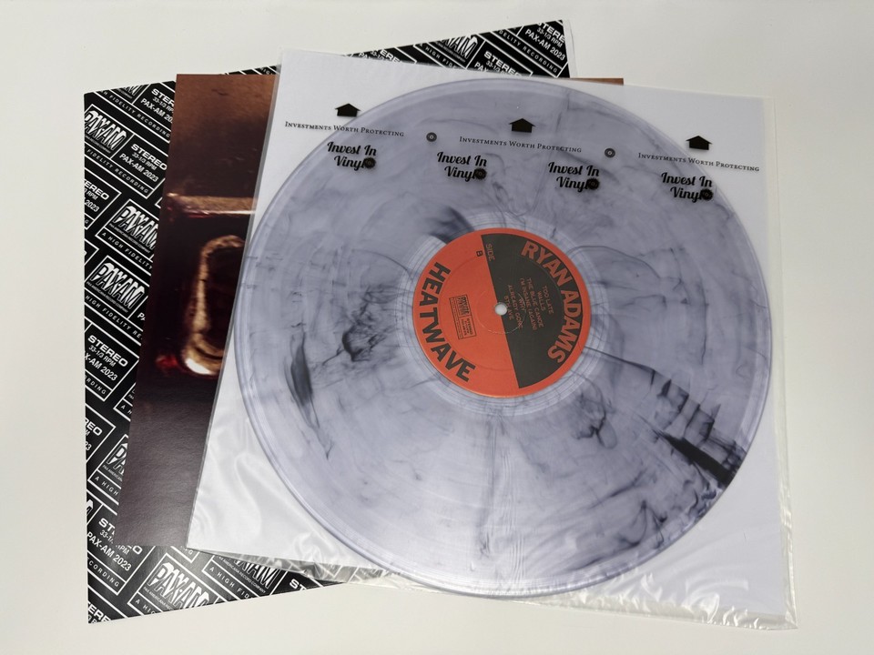 Ryan Adams - Heatwave Vinyl LP - Clear w/ Black Smoke - VG+/VG+ | eBay