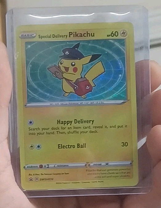 Affordable Special Delivery Pikachu - SWSH074 - SWSH: Promo Card FAN ...