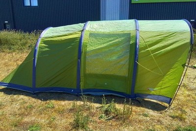 VANGO CAPRI 400 AIRBEAM INFLATABLE GREEN 4 BERTH FAMILY TENT | eBay UK