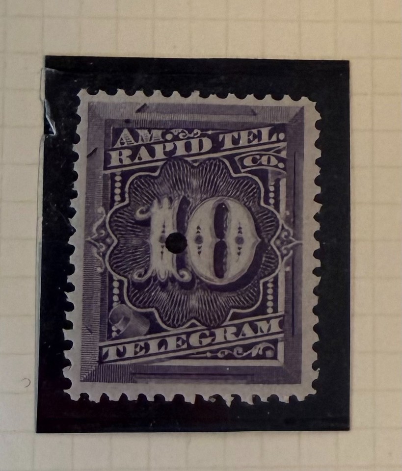 US 1881 Stamps Rapid Telegraph Stamps VF/Sound/ un-Hinged - IT1 - IT8 ...