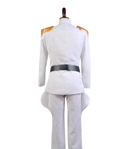 Star Wars Imperial Officer Grand Admiral Thrawn Cosplay White Uniform ...