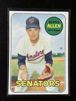 1969 Topps Bernie Allen #27 Washington Senators | eBay